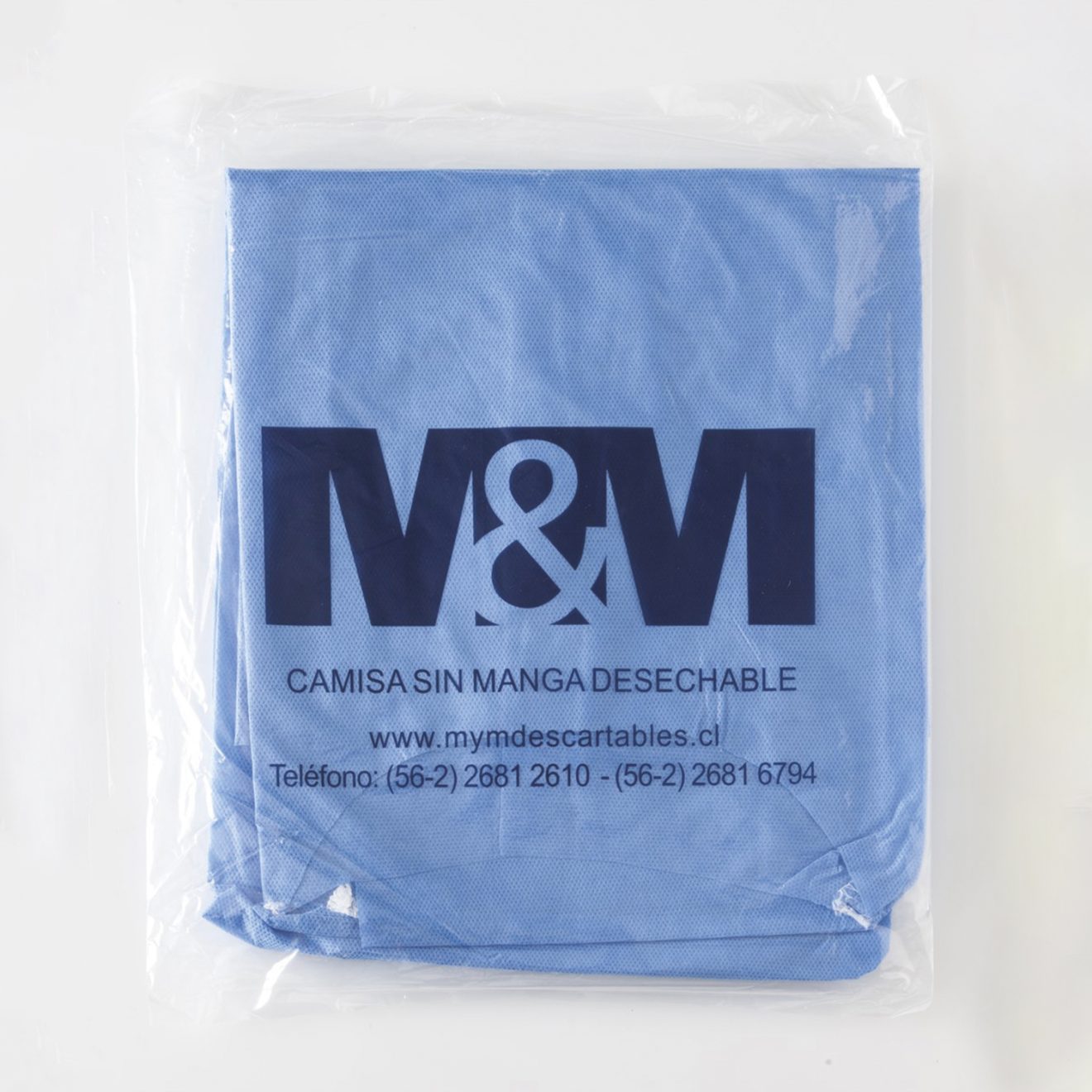 CAMISA PACIENTE BÁSICA NO ESTÉRIL - MyM Descartables