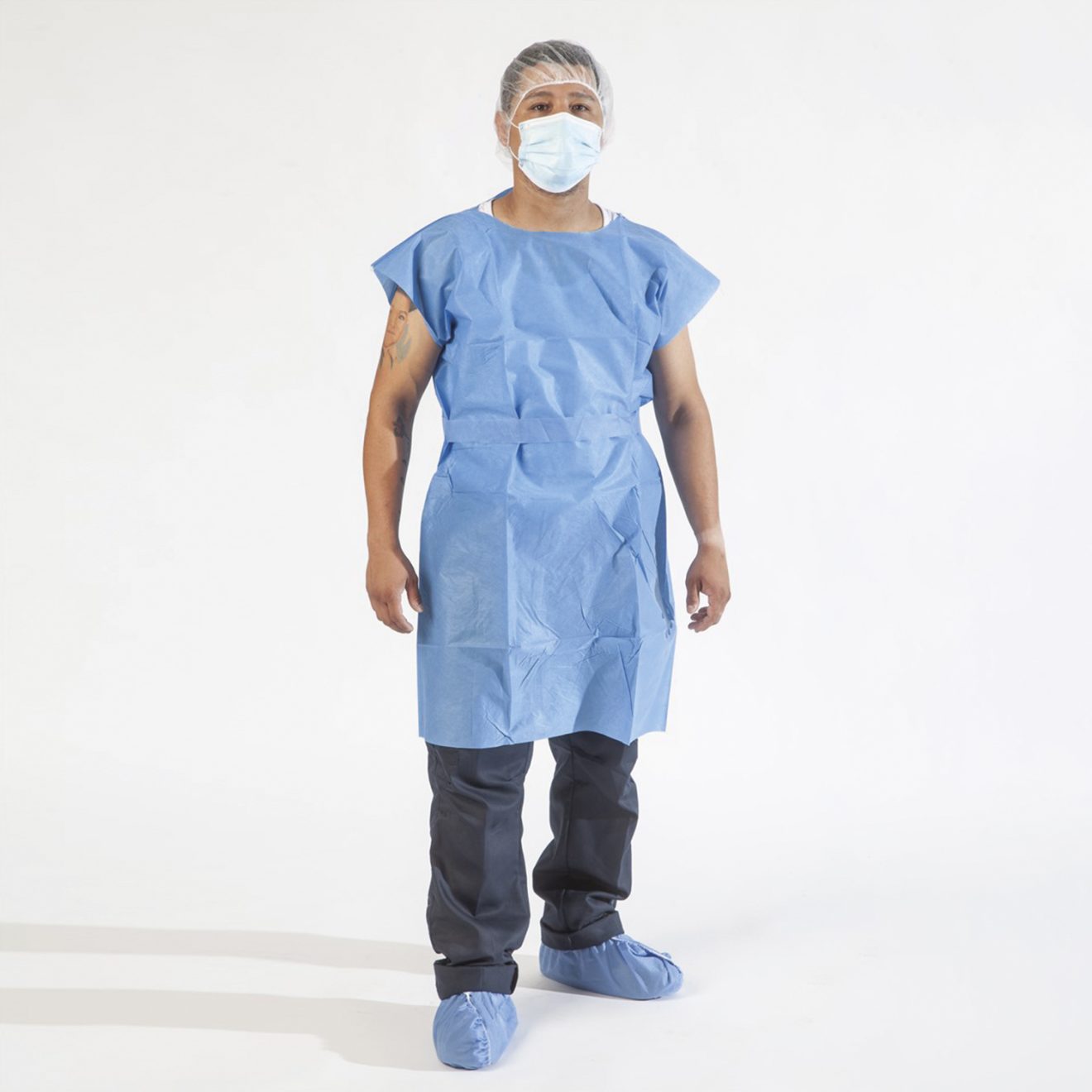 CAMISA PACIENTE BÁSICA NO ESTÉRIL - MyM Descartables